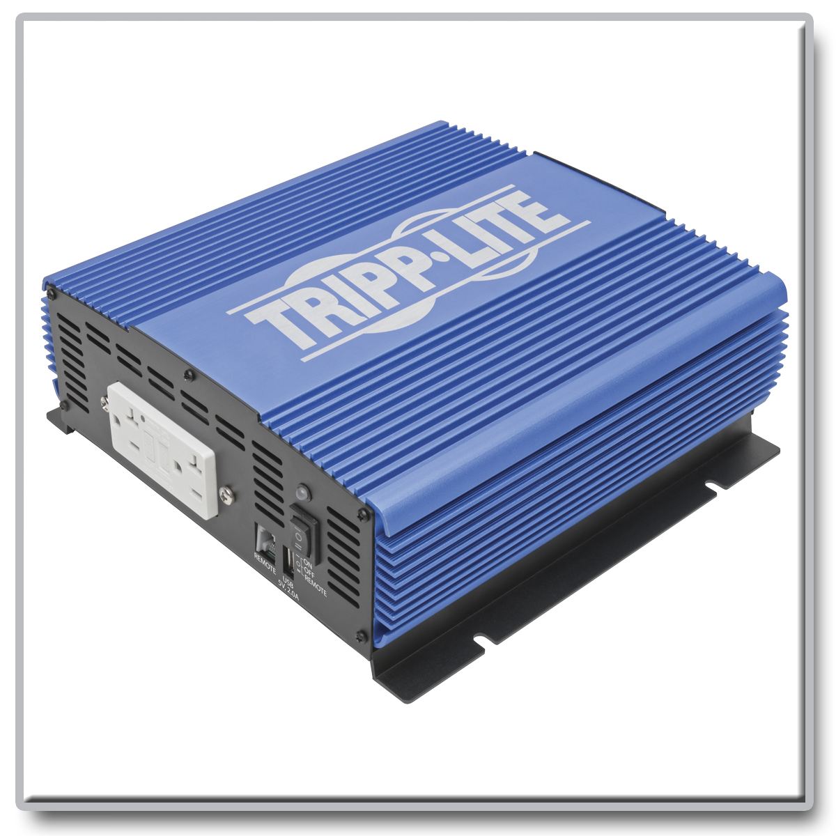 Tripp Lite 2000W Compact Power Inverter Mobile Portable w/ 2 Outlets ...