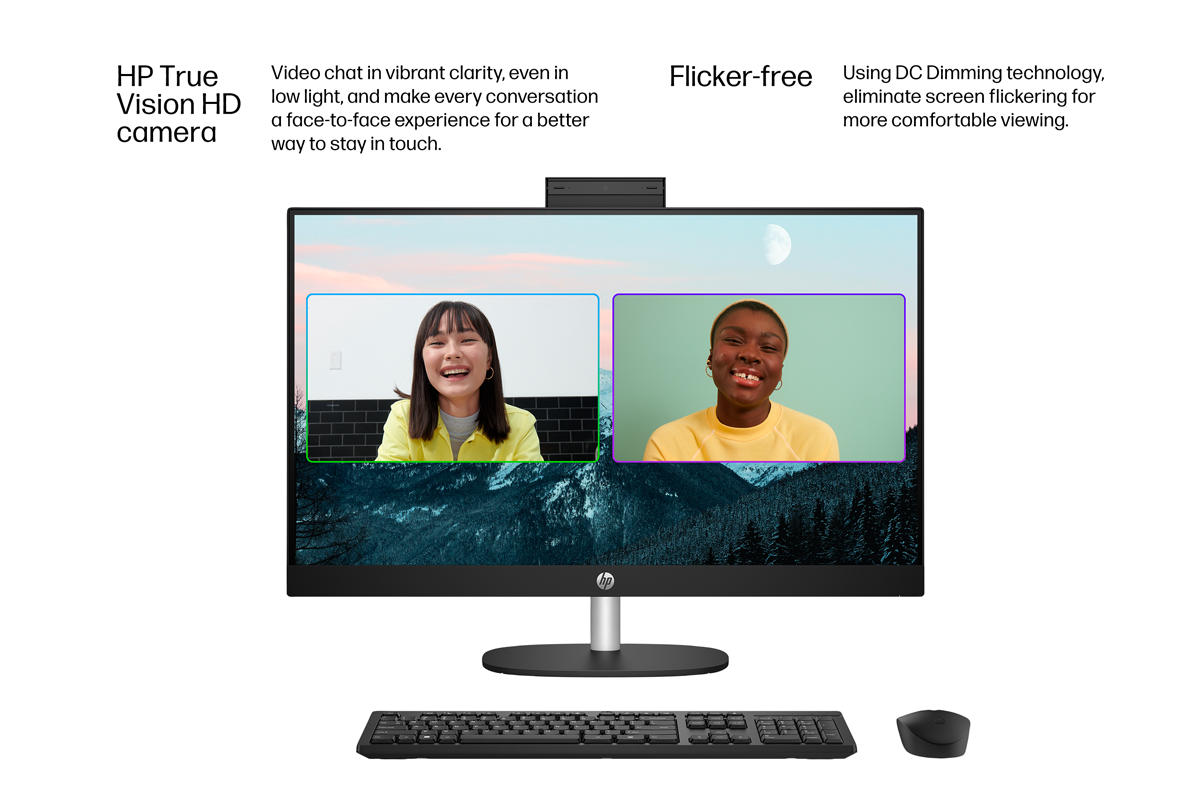 HP 27 Touch-Screen All-in-One With Adjustable Height AMD, 48% OFF