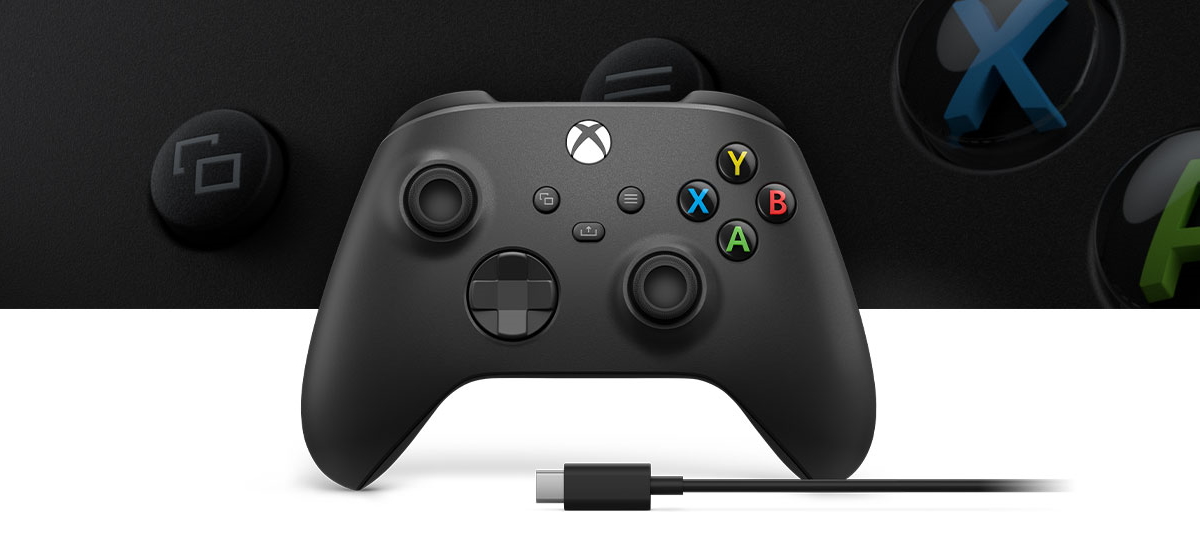 Xbox Series X trådløs controller + USB-C kabel - POWER.dk