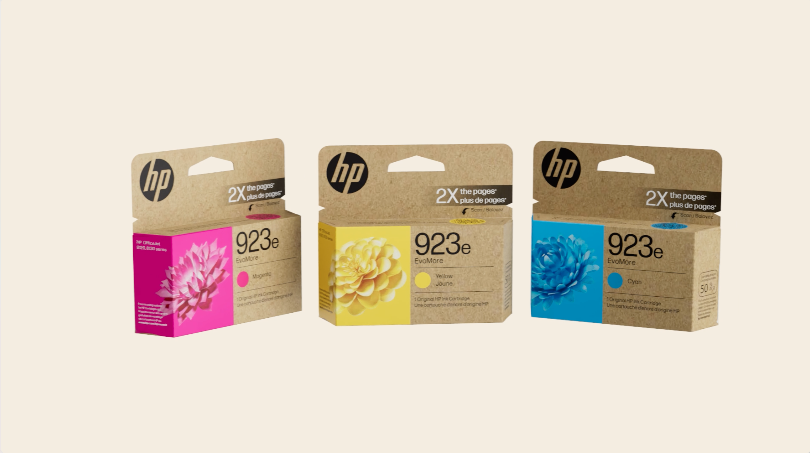 HP 923e EvoMore - magenta - original - ink cartridge
