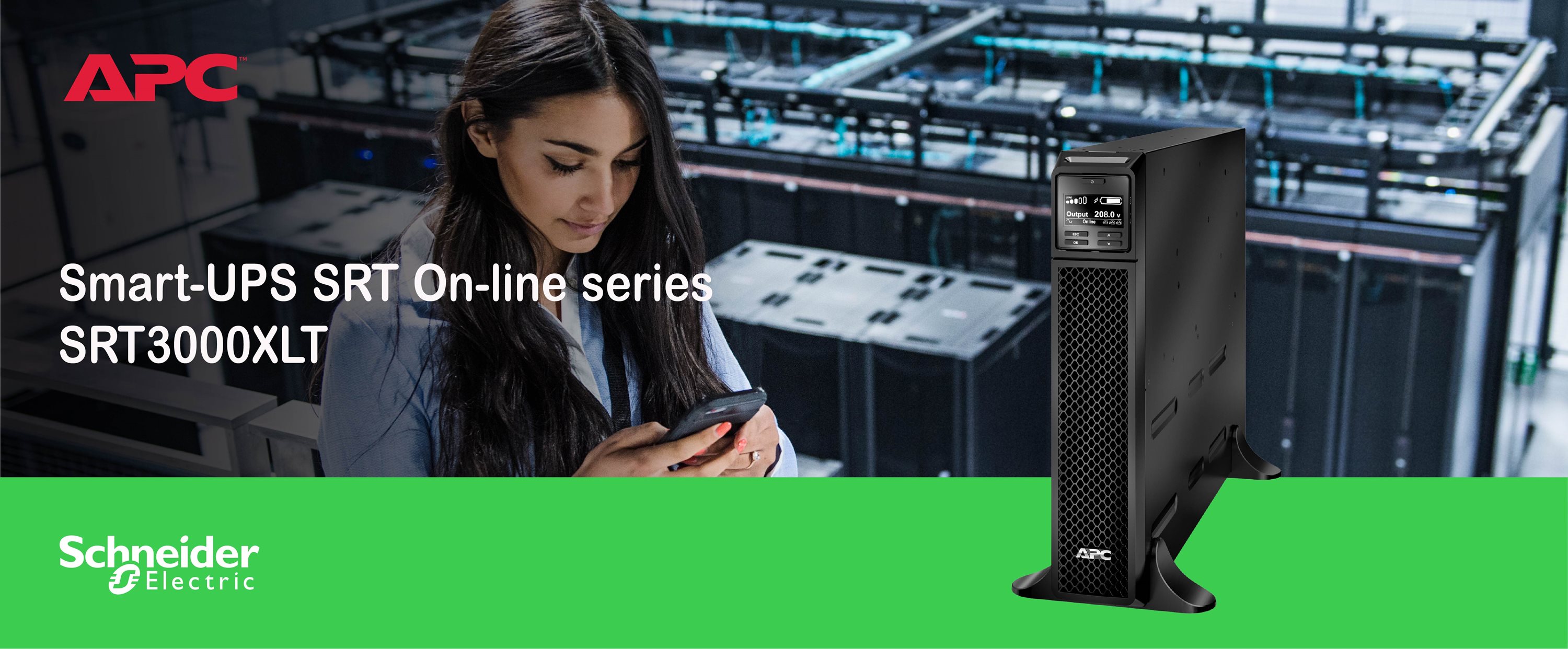 APC Smart-UPS SRT 3000VA - UPS - 2700 Watt - 3000 VA