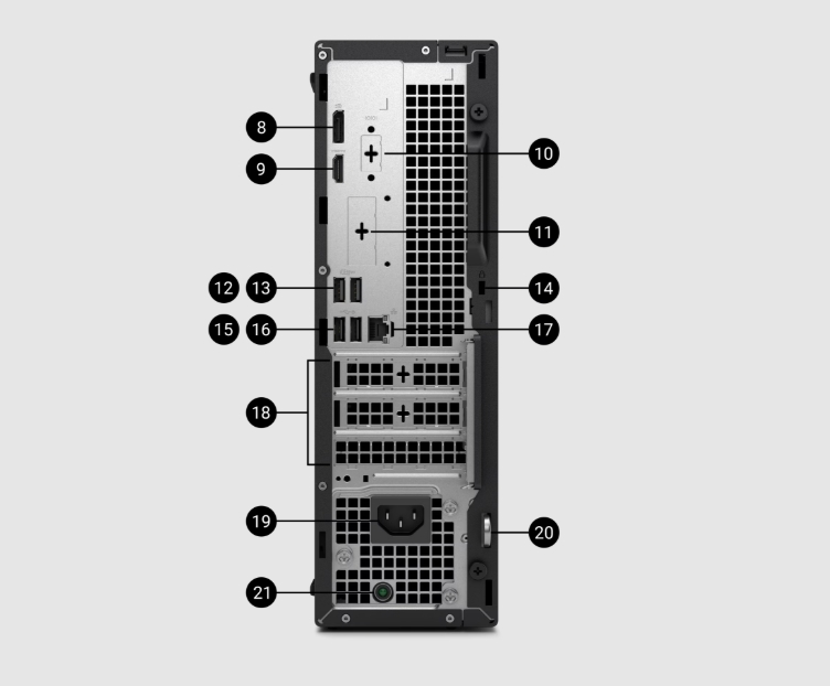 Dell Pro Slim QCS1250 - slim desktop - Core Ultra 5 235 3.4 GHz - 16 GB ...