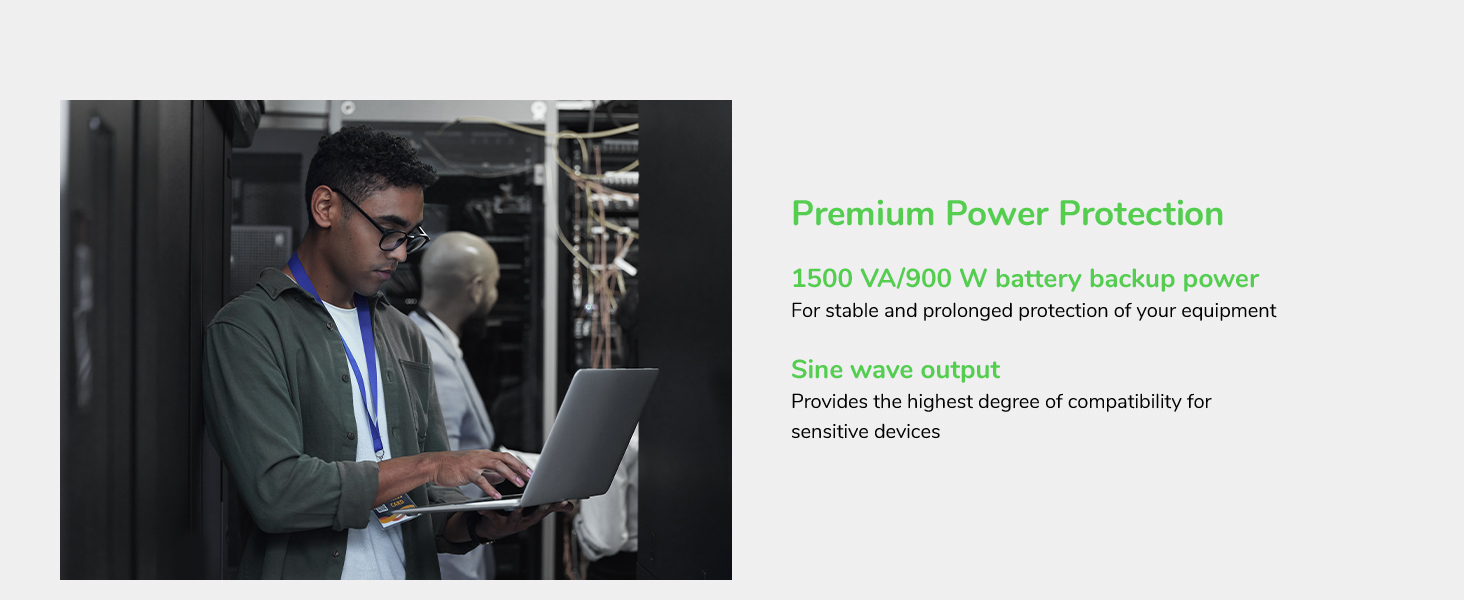 APC Smart-UPS C SMC1500C - UPS - 900 Watt - 1440 VA - with APC SmartConnect