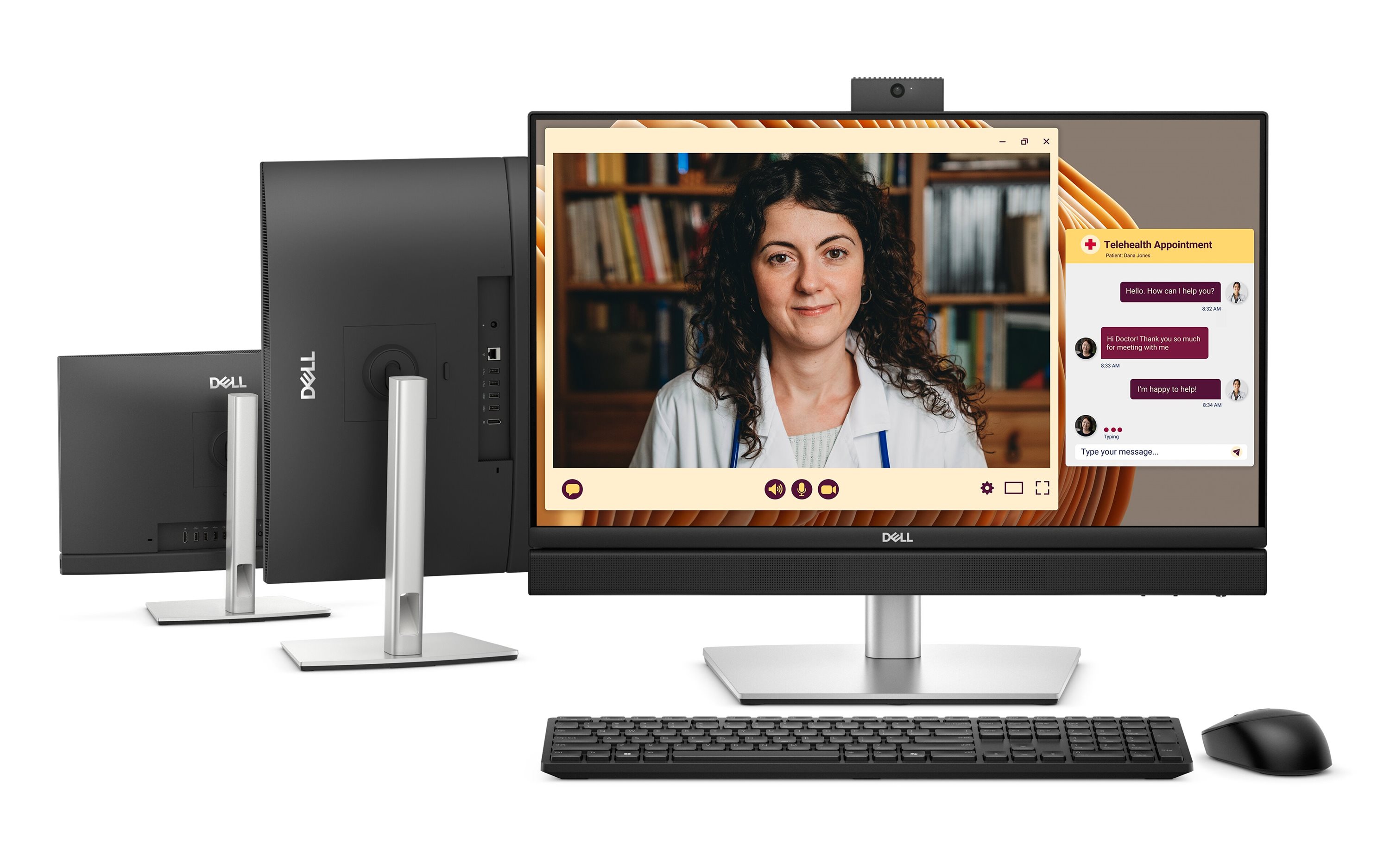 Dell Pro 24 All-in-One QC24251 - all-in-one Core Ultra 5 235T 2.2 GHz ...