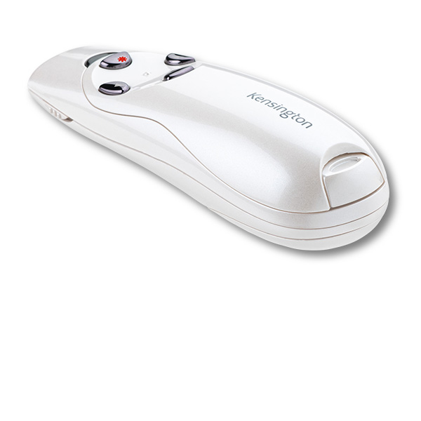 Kensington Presenter Expert Wireless with Red Laser - Pearl White ...