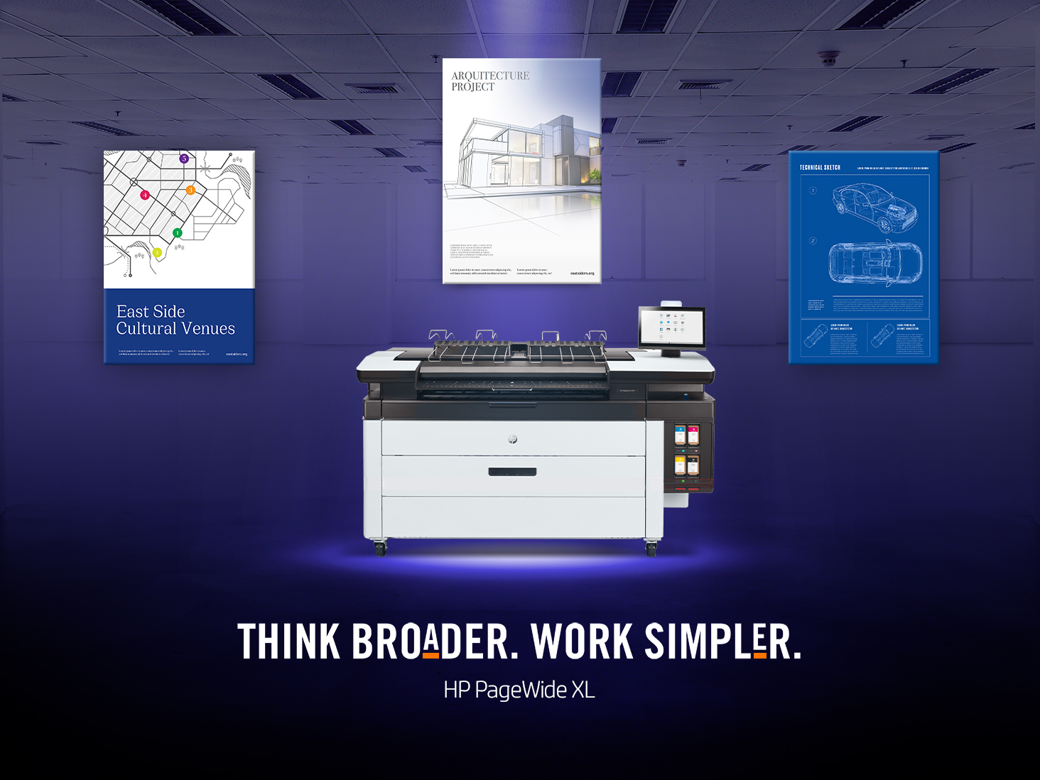 HP PageWide XL 4200 - multifunction printer - color